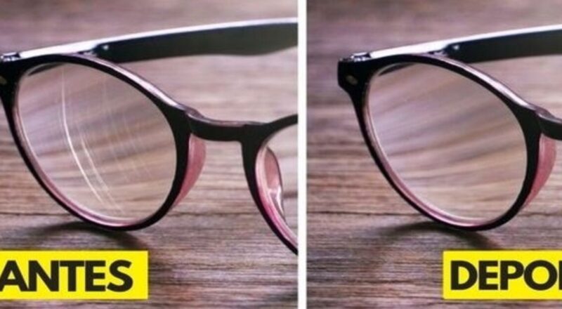 Dica simples para remover arranhões de óculos de grau ou sol usando ...